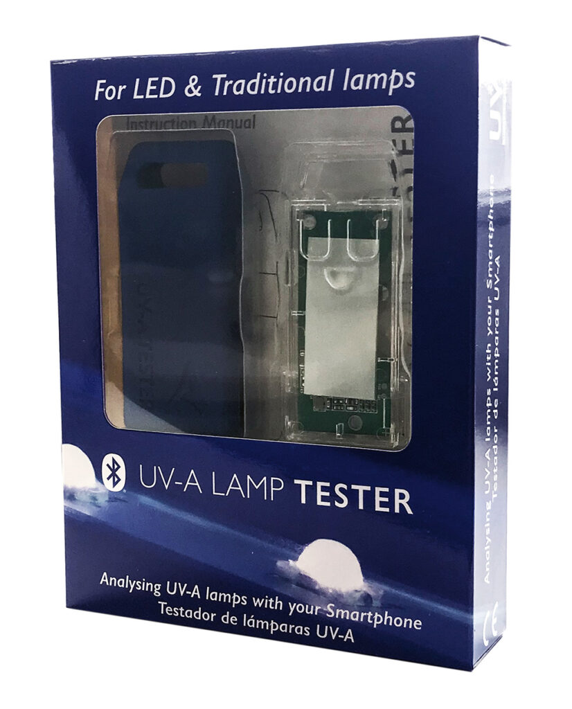 Bluetooth Alcochem UV-A tester (UV meter) for UV-A lamps